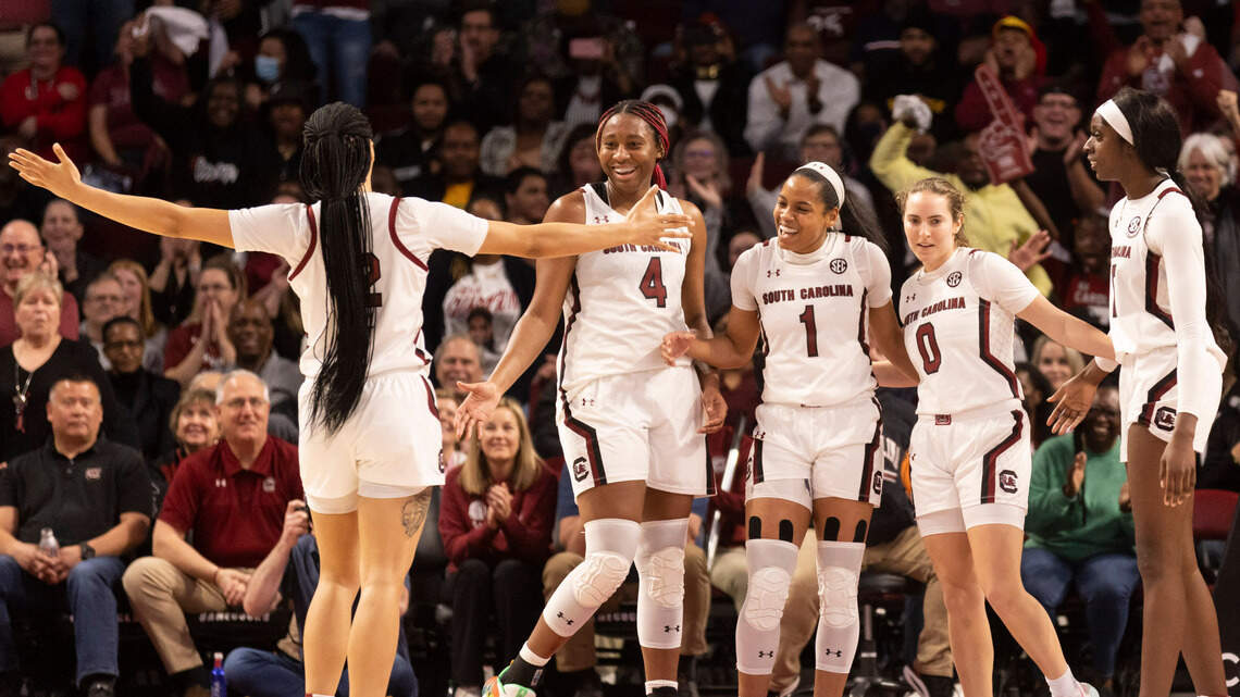 USC WBB celebrates Senior Day, undefeated regular season | The State