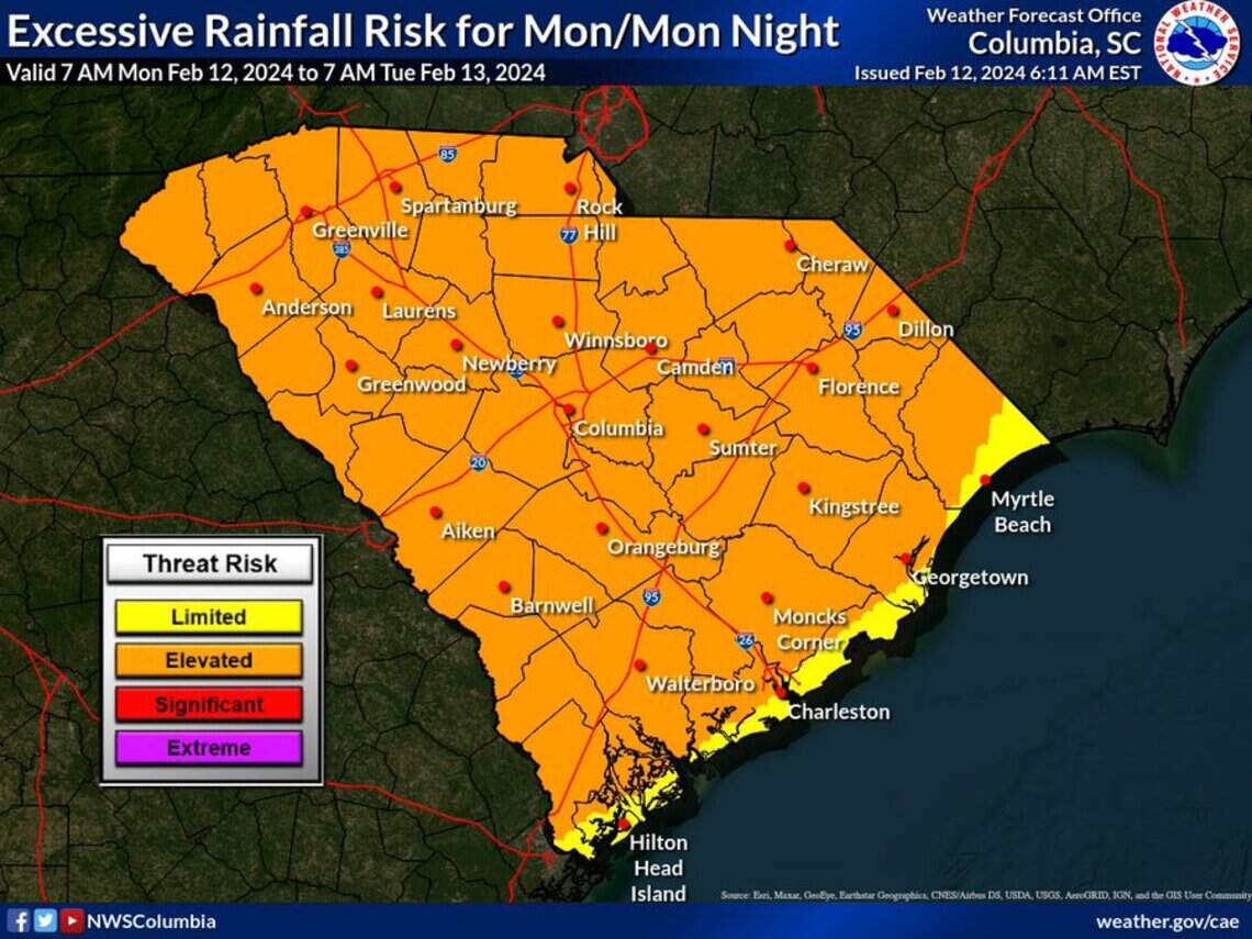Rain, wind part of Columbia, SC area severe weather forecast | The State