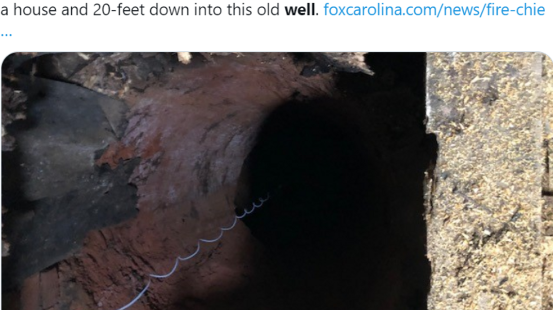 Man falls through floor into a well while repairing SC house | The State