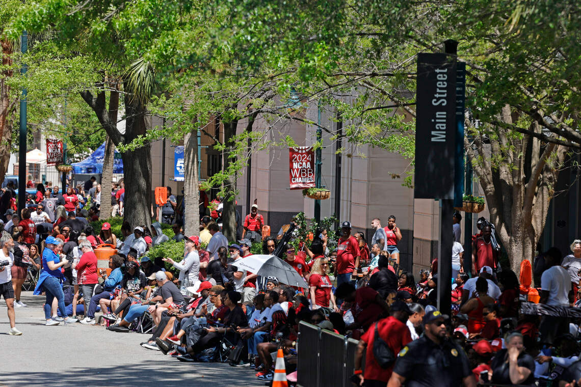 City of Columbia SC has parade for South Carolina Gamecocks | The State