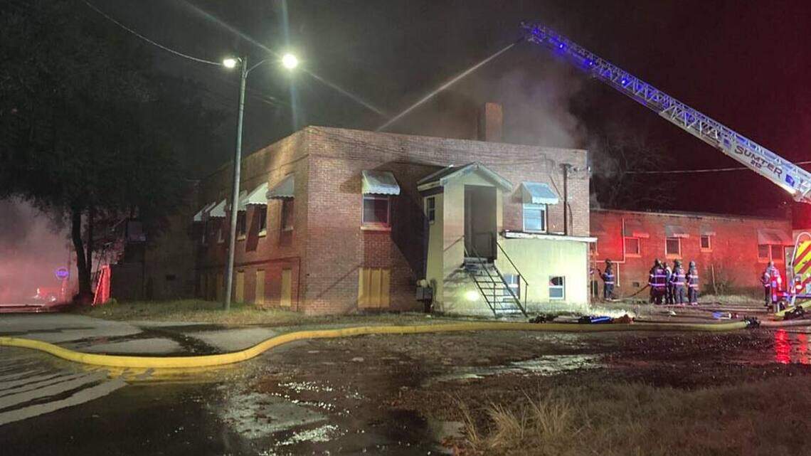 Sumter, SC man arrested after fire destroyed building: Cops | The State