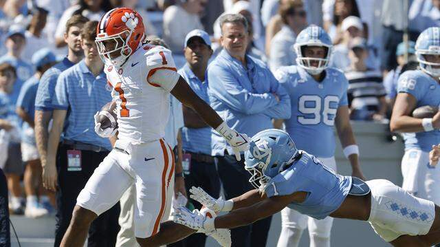 Clemson Tigers vs UNC football 2025 game score, highlights | The State