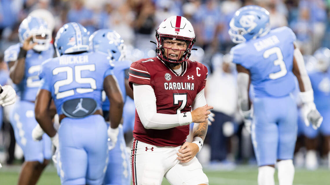 South Carolina vs UNC football final score, 2023 game highlights | The ...