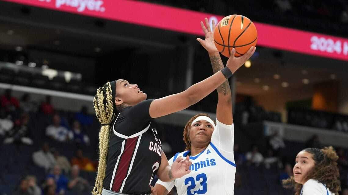 South Carolina WBB tops Memphis in preseason exhibition | Myrtle Beach ...