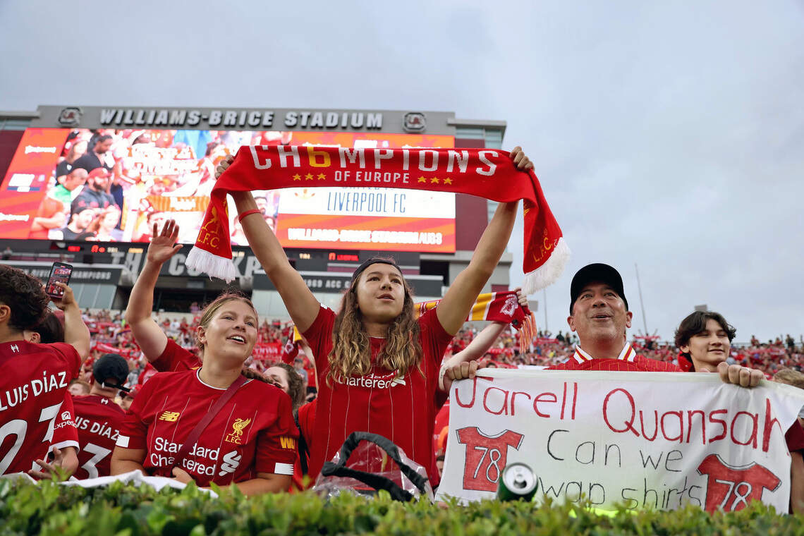 Photos: Liverpool Manchester United soccer match in Columbia | The State