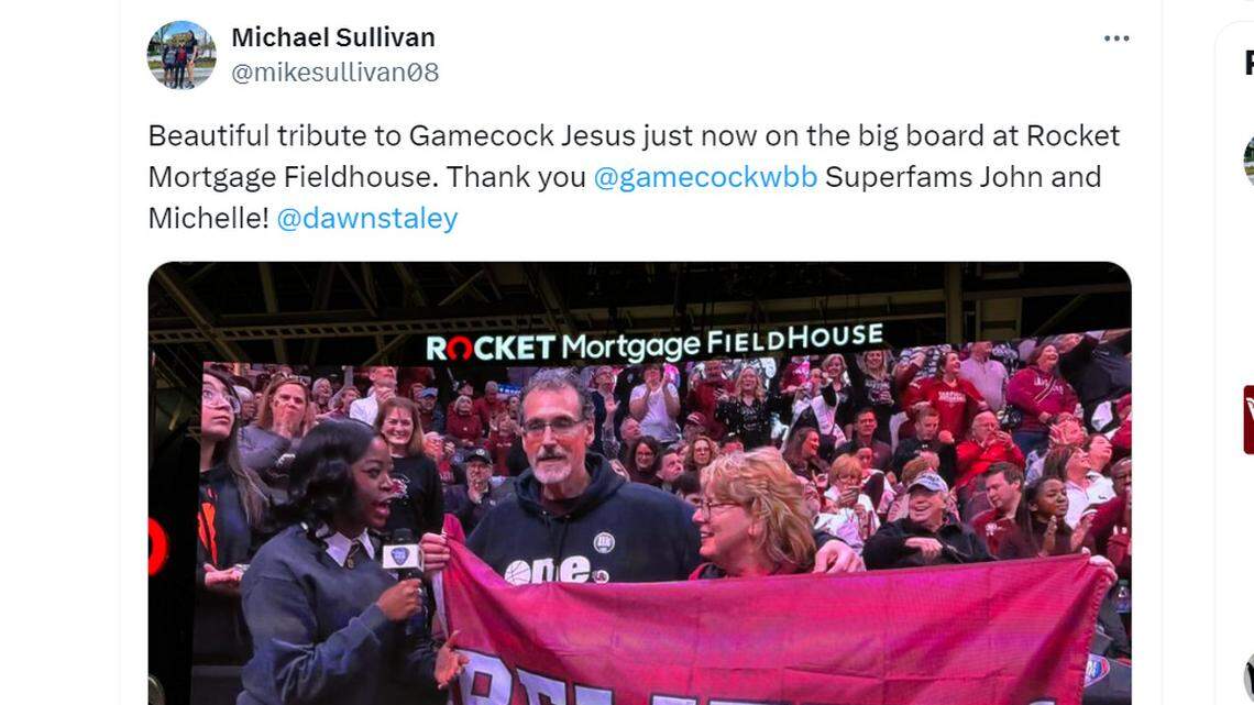South Carolina WBB: Gamecock Jesus smiles down on NCAA title | The State