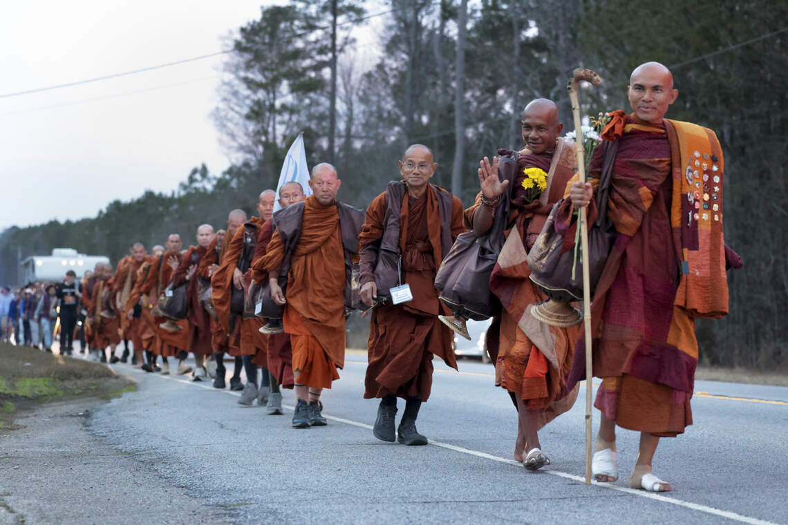 Buddhist monks bring Walk for Peace to Rock Hill, Fort Mill | Rock Hill ...
