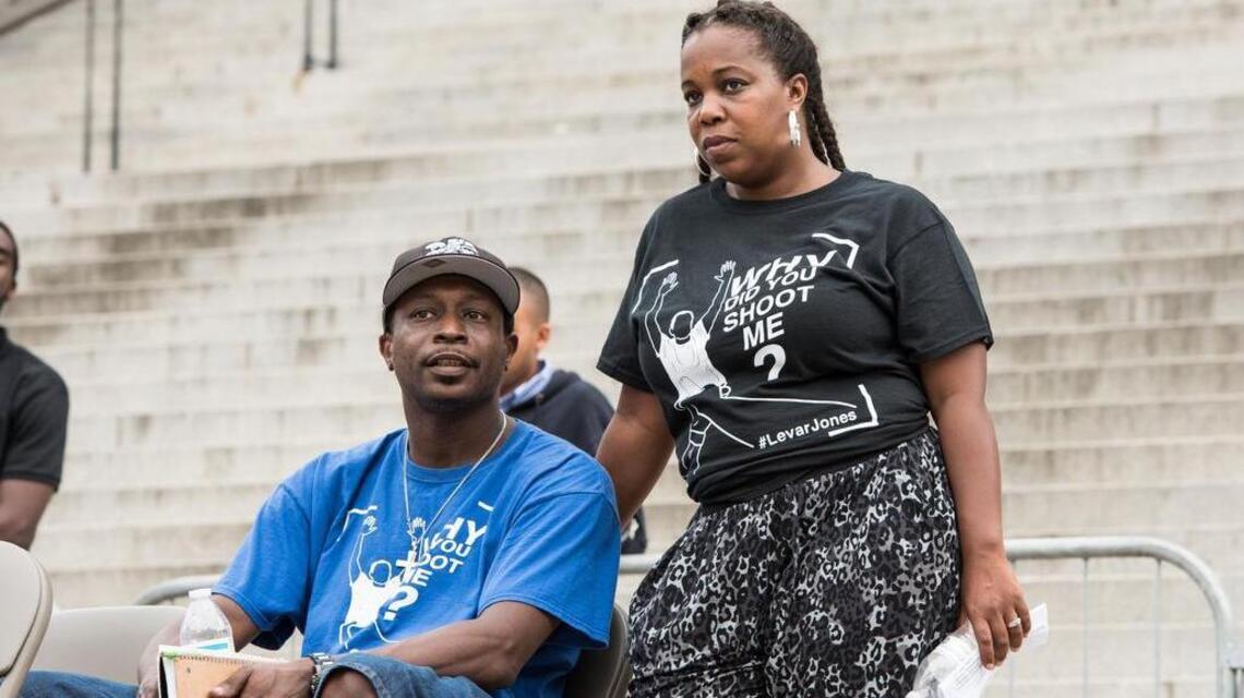 Levar Jones urges maximum sentence for Sean Groubert during State House ...